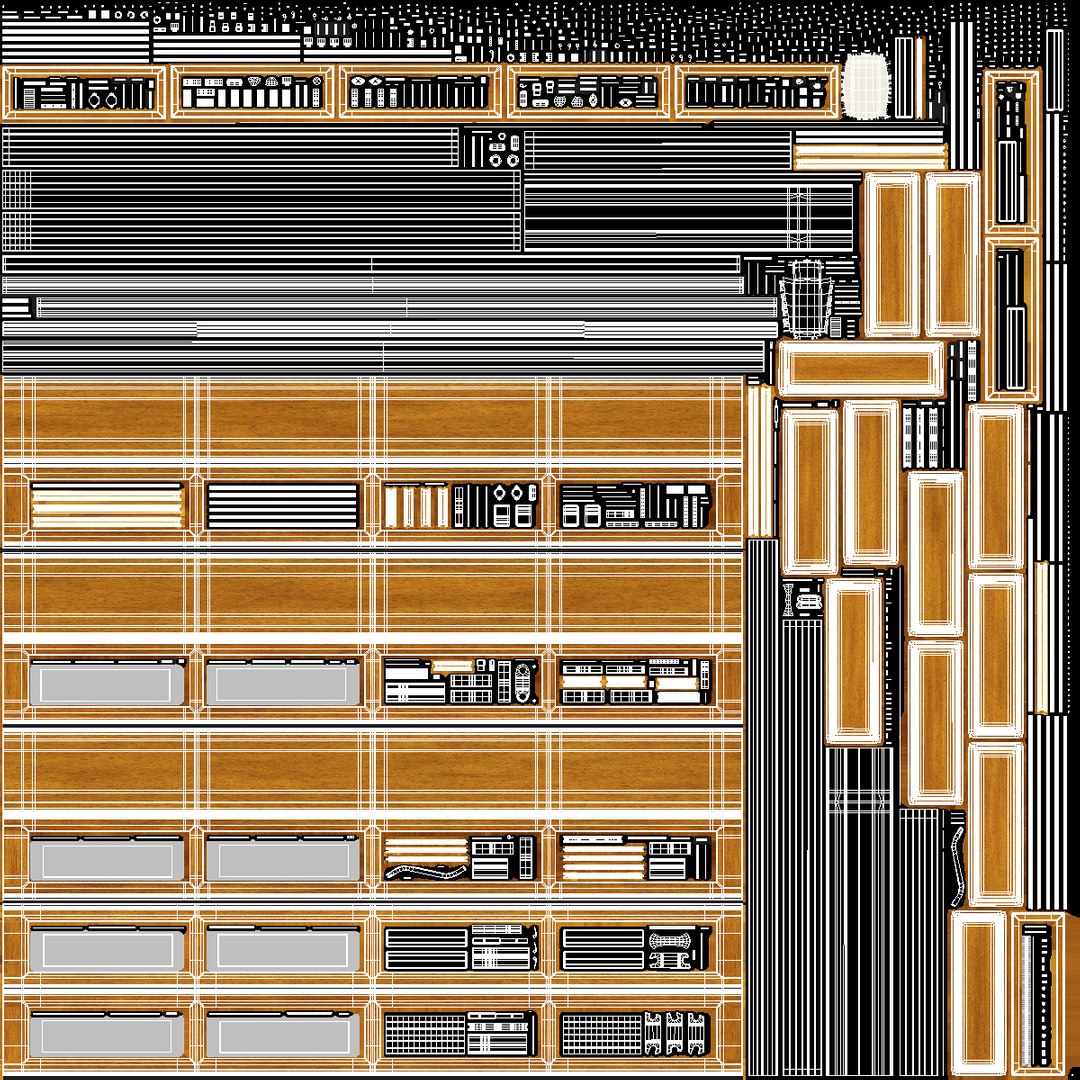 Retractable Garage Door Wide Open 3D - TurboSquid 2326768