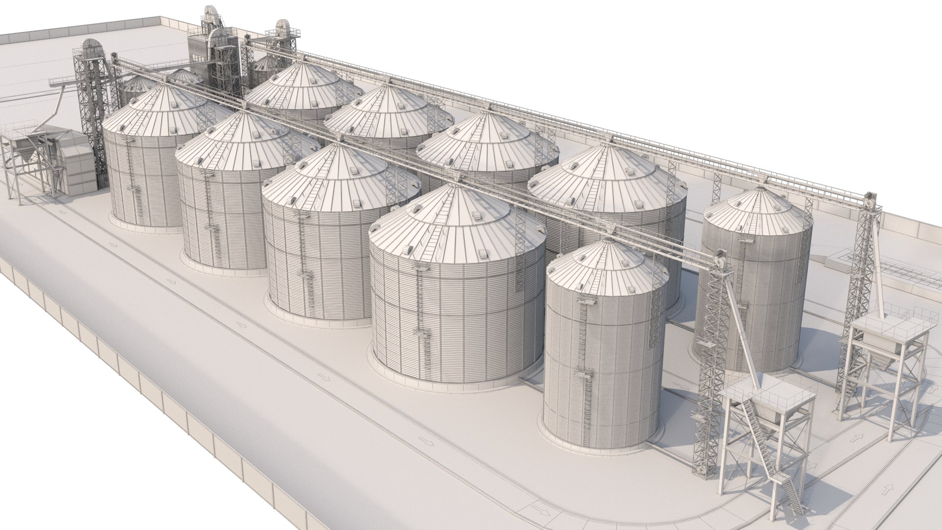 Granary 3D Model - TurboSquid 1608418