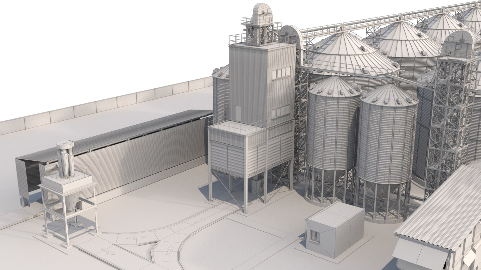 Granary 3D Model - TurboSquid 1608418