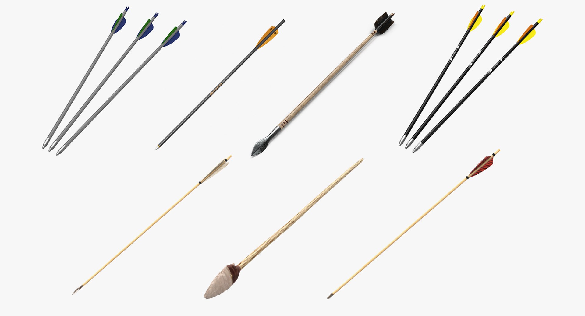 Arrows Collection 4 3D model - TurboSquid 1920162