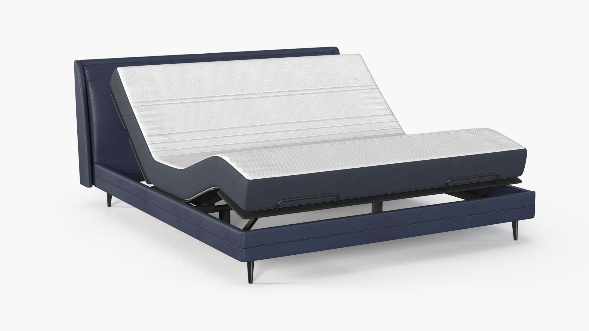 3D Smart Bed Pro Xiaomi Blue Curved Mattress Model - TurboSquid 2256839