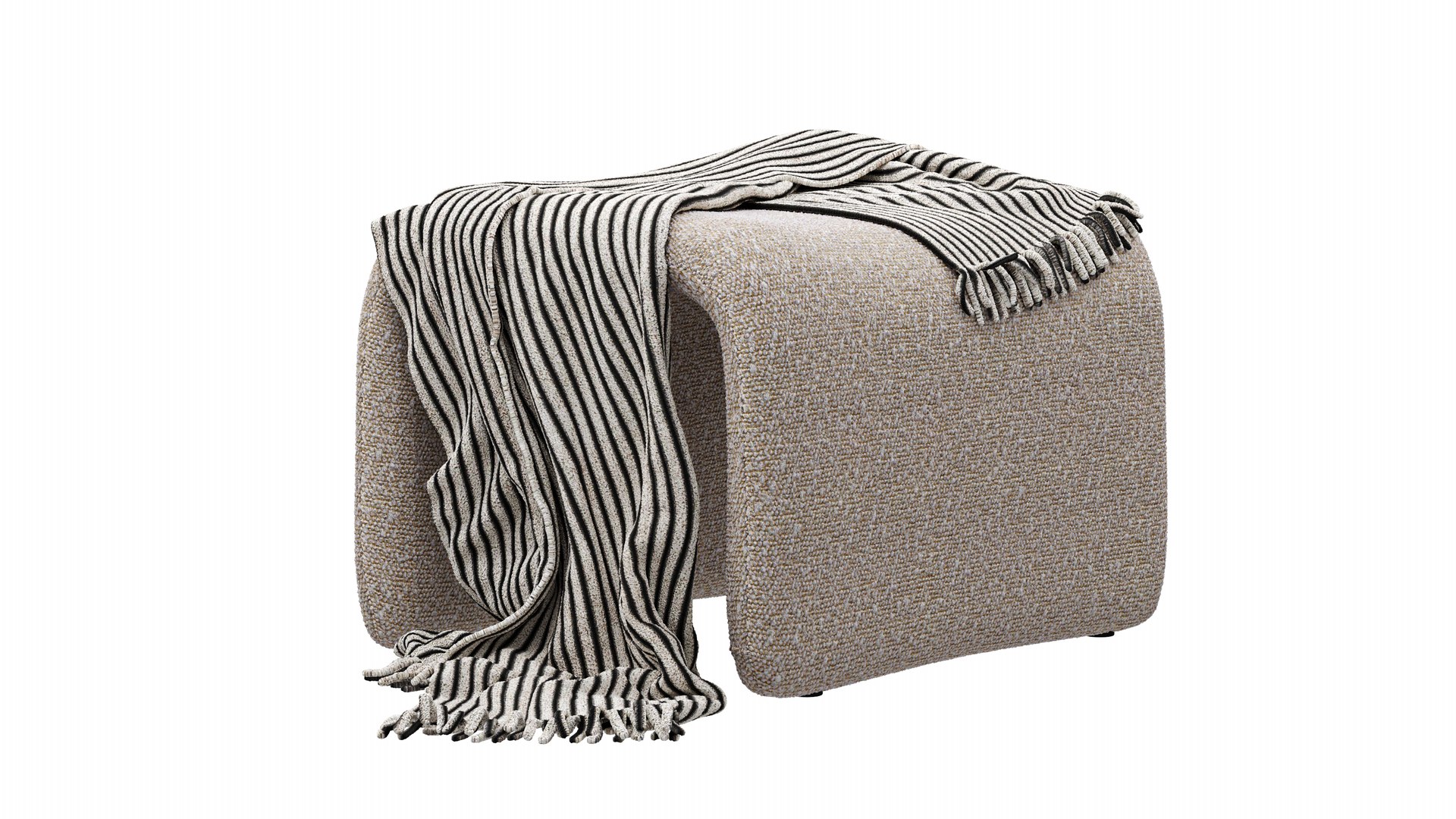 3D Artilleriet - Etcetera Boucle Easy Chair Model - TurboSquid 2061222