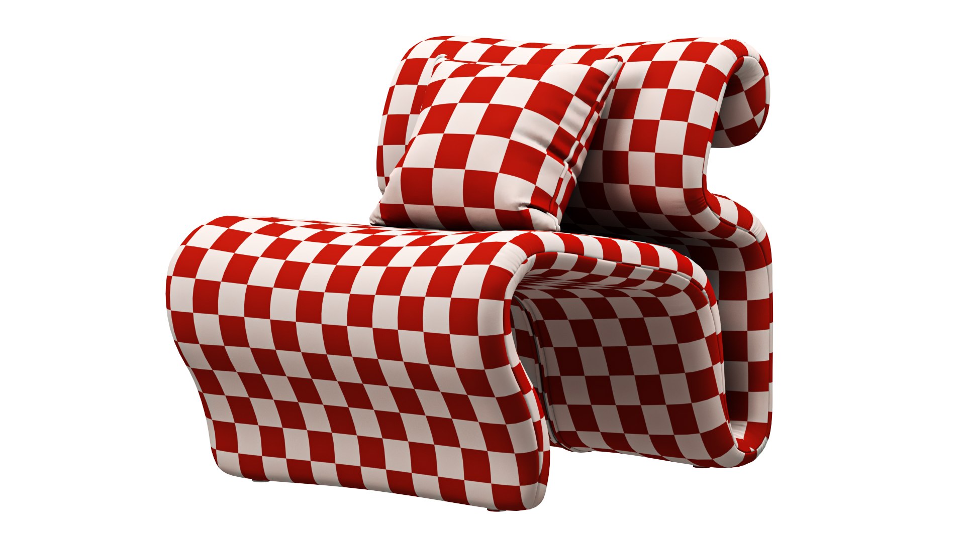 3D Artilleriet - Etcetera Boucle Easy Chair Model - TurboSquid 2061222