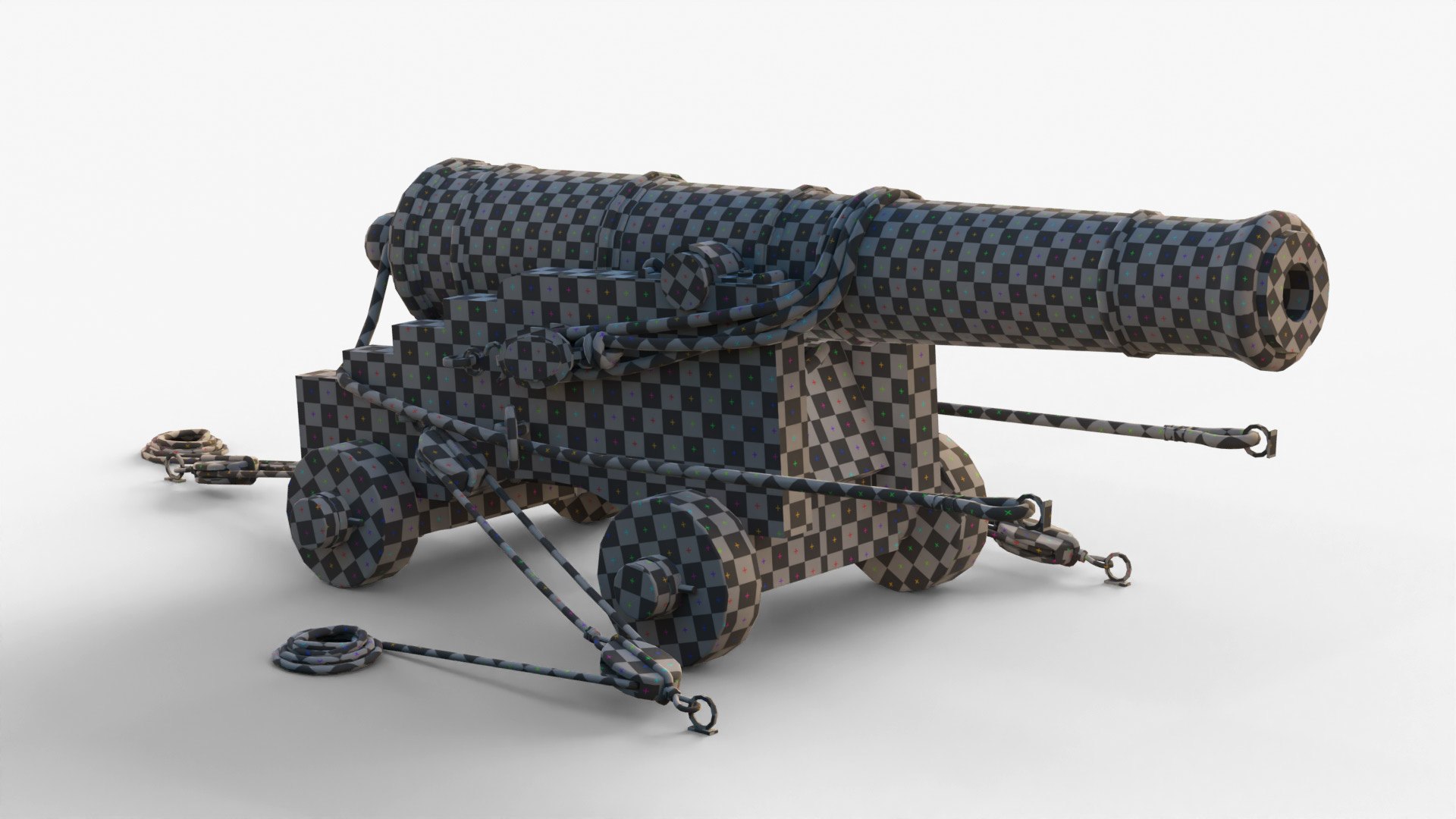 18th Century Naval Cannon 3D Model - TurboSquid 2096688