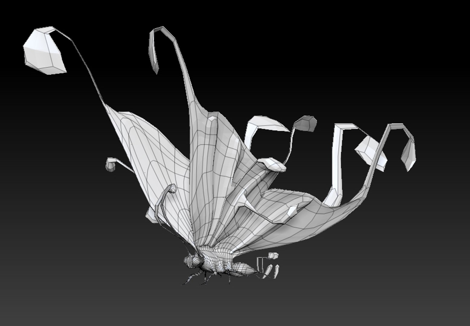 Magical Butterfly Fbx