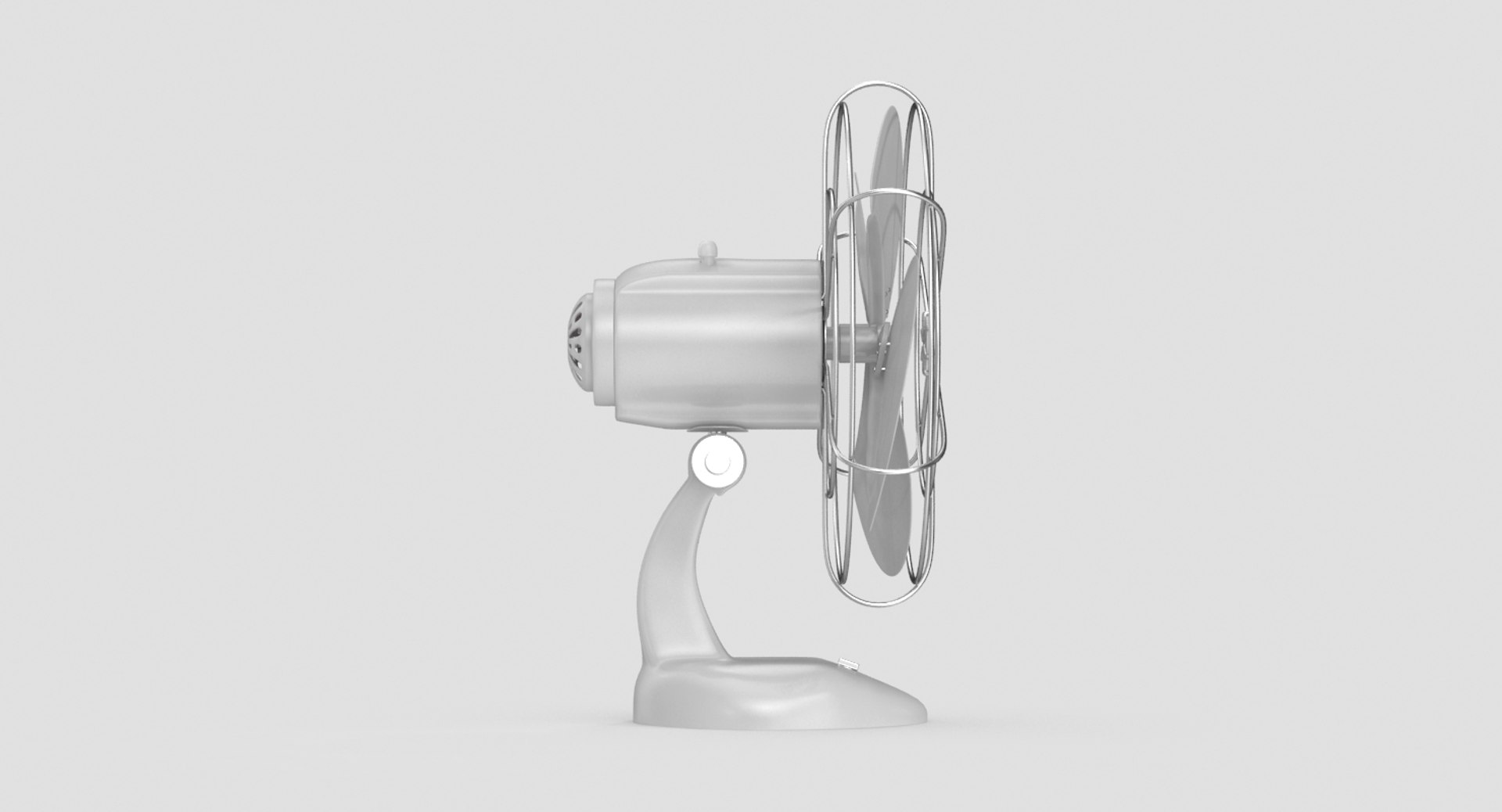 Desk Fan 3d Model