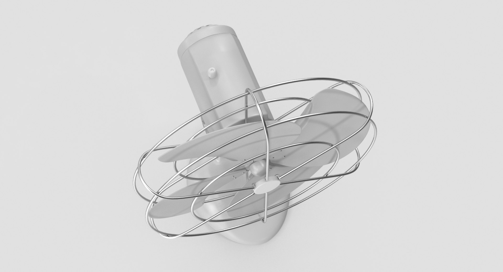 Desk Fan 3d Model