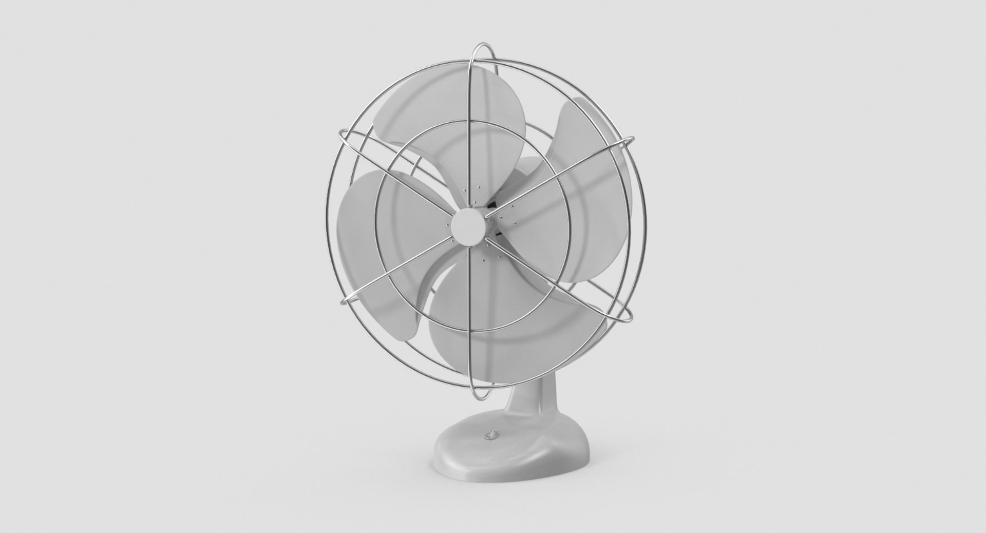 Desk Fan 3d Model