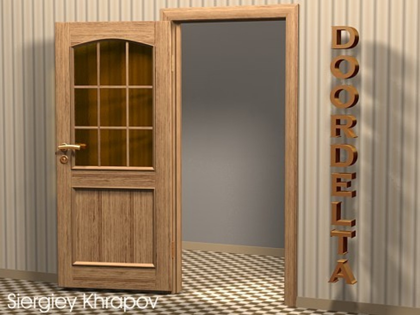 3d Model Interior Door
