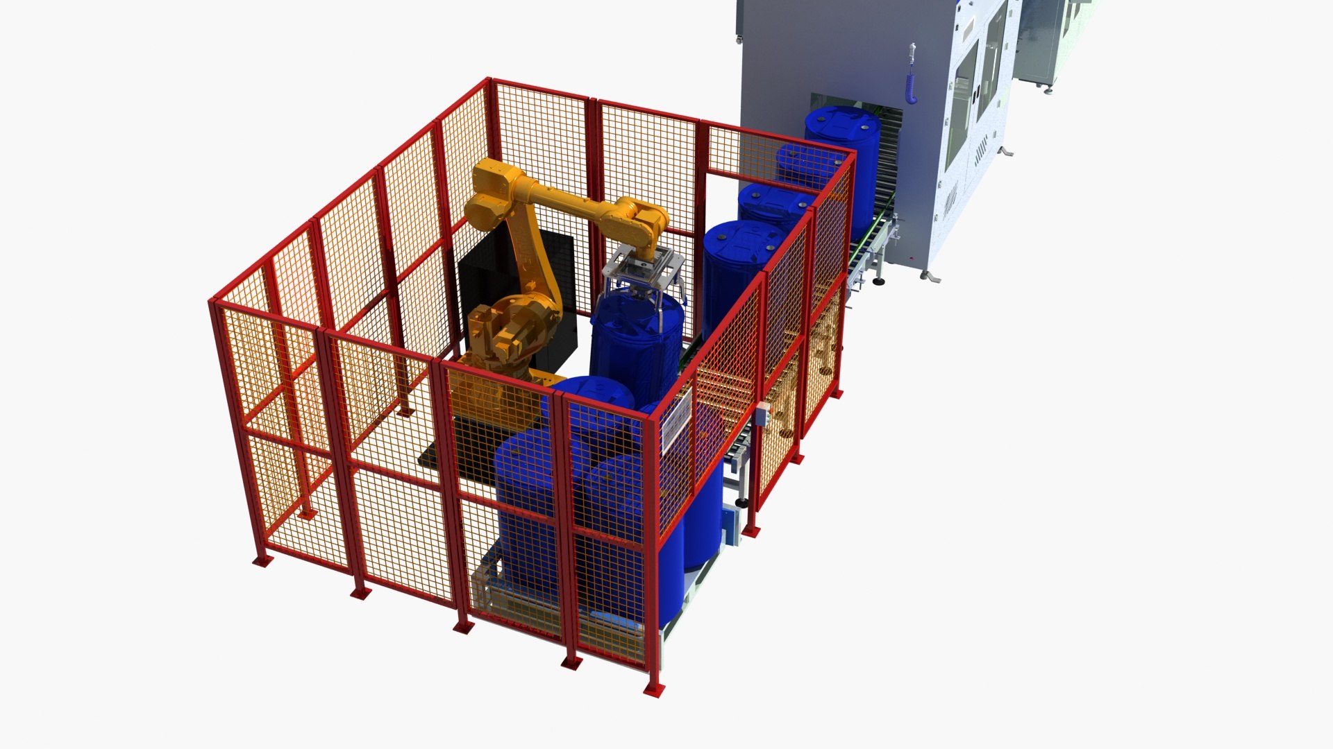 Filling Assembly Line 3D Model - TurboSquid 2245415