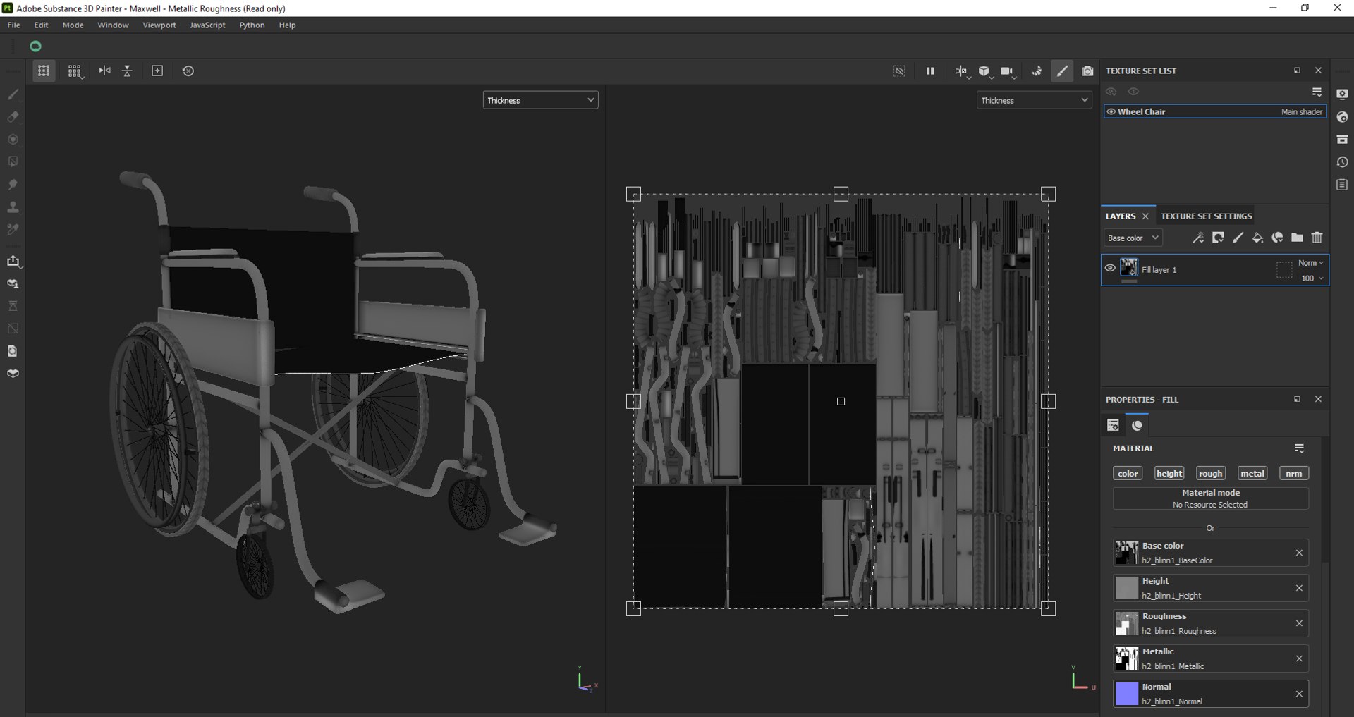 3D Disability Wheelchair Model - TurboSquid 2287816
