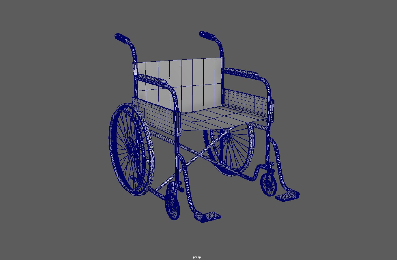 3D Disability Wheelchair Model - TurboSquid 2287816
