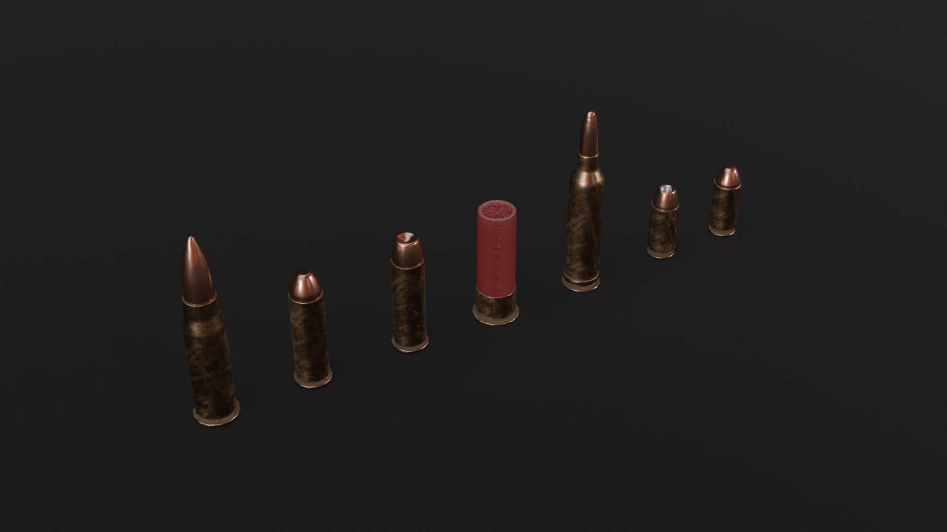 3D Bullets - TurboSquid 2420766