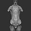 3d Model Alien Monster Torso