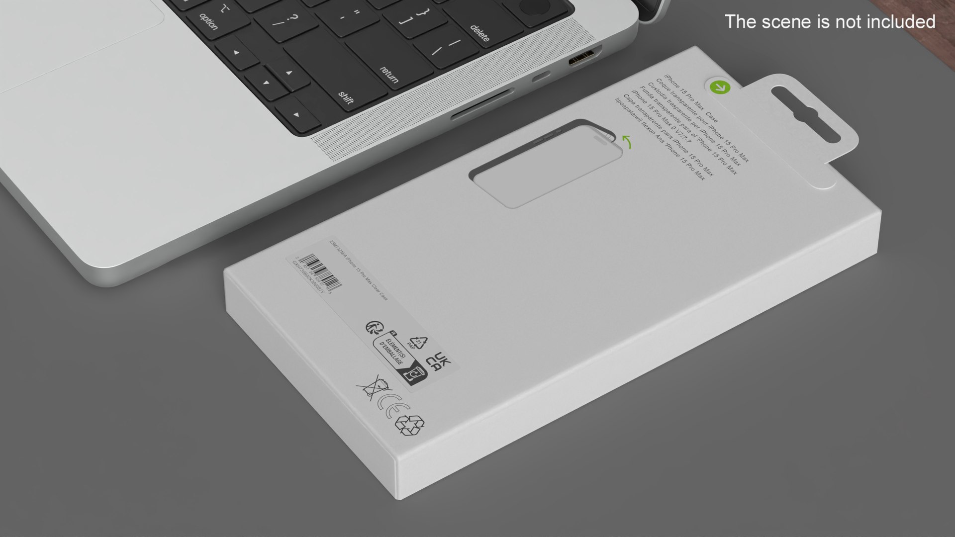 3D Apple IPhone 15 Pro Max FineWoven Case Packaging - TurboSquid 2215467