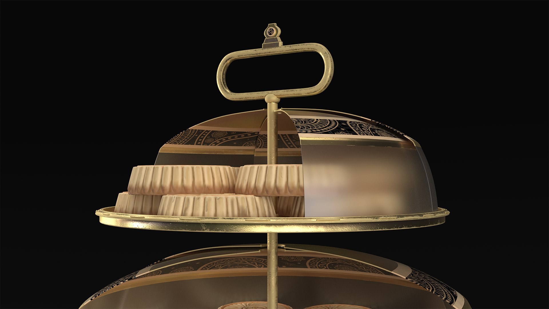 3D Eid Sweet Stand 01 - TurboSquid 2222795
