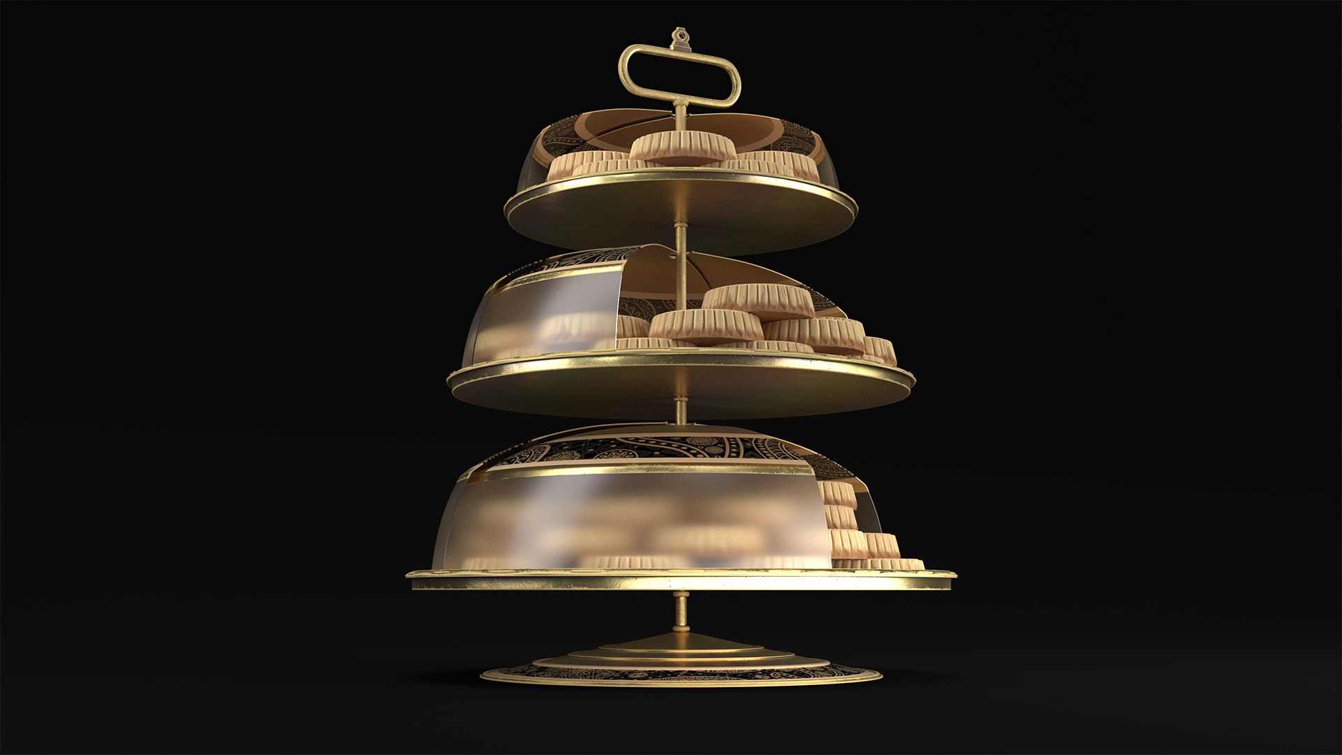 3D Eid Sweet Stand 01 - TurboSquid 2222795