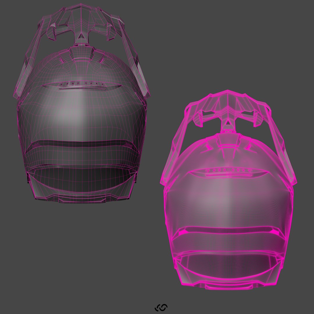 3D Model AFX FX-41DS Helmet Sports Helmet - TurboSquid 2152211