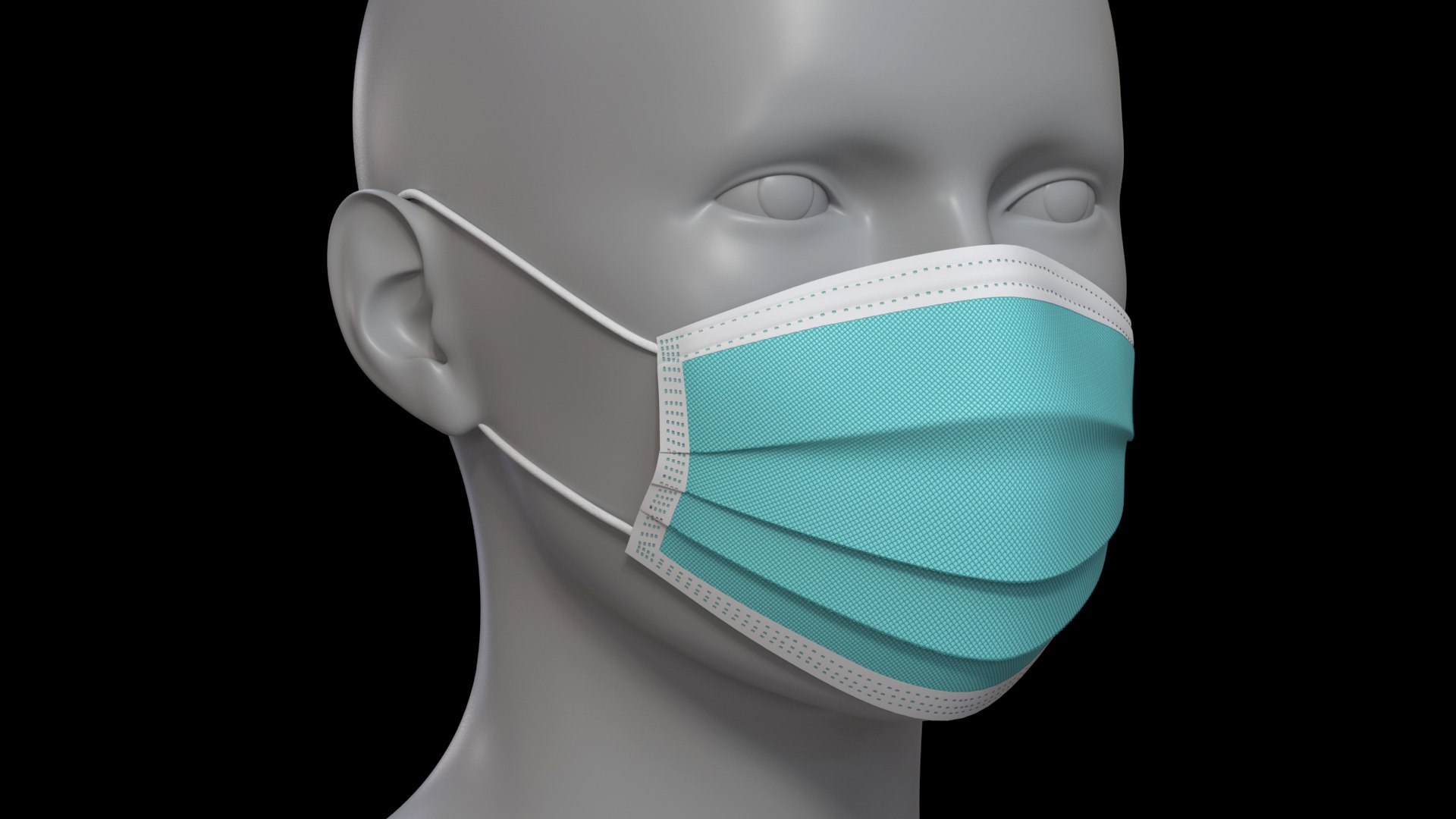 3D FACE MASK 3D Model - TurboSquid 1734916