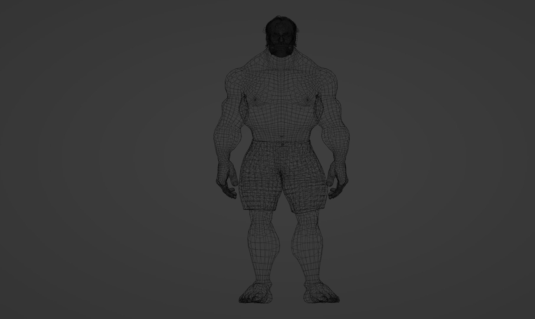 3D Huge Strong Man Model - TurboSquid 2149158