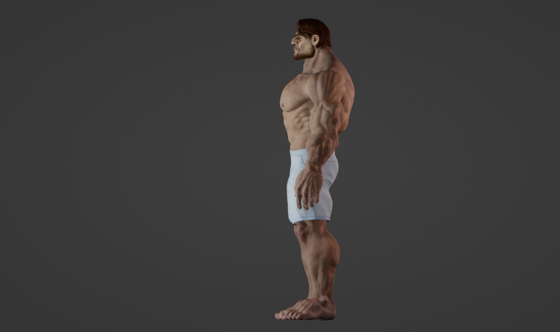 3D Huge Strong Man Model - TurboSquid 2149158