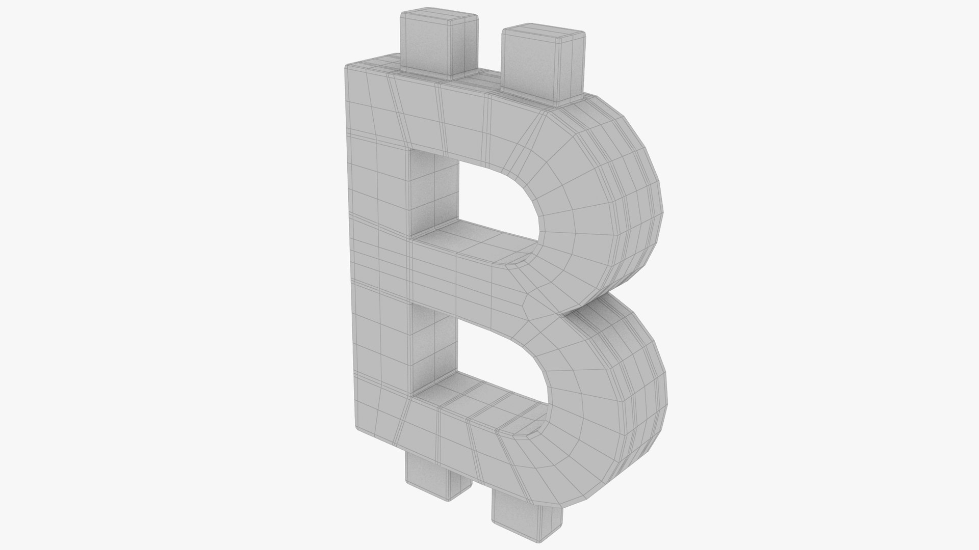 3D Graph Bitcoin Symbol Rising Model - TurboSquid 1647001