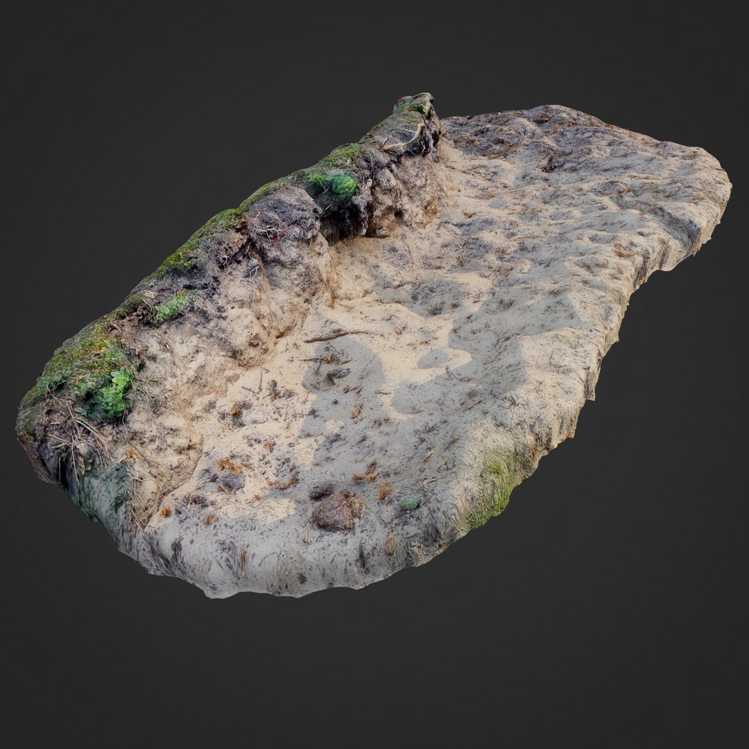 3D Nature Ground Edge 003 - TurboSquid 1187063