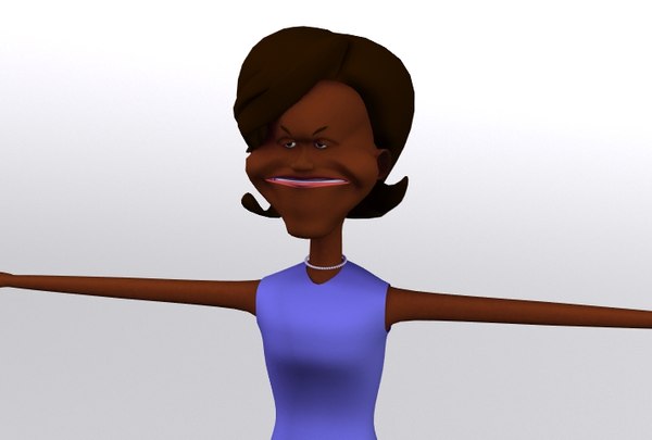 Michelle Obama 3D Models for Download | TurboSquid