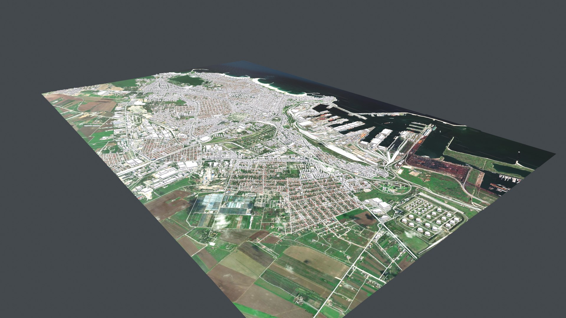 Cityscape Constanta Romania Model - TurboSquid 1747048