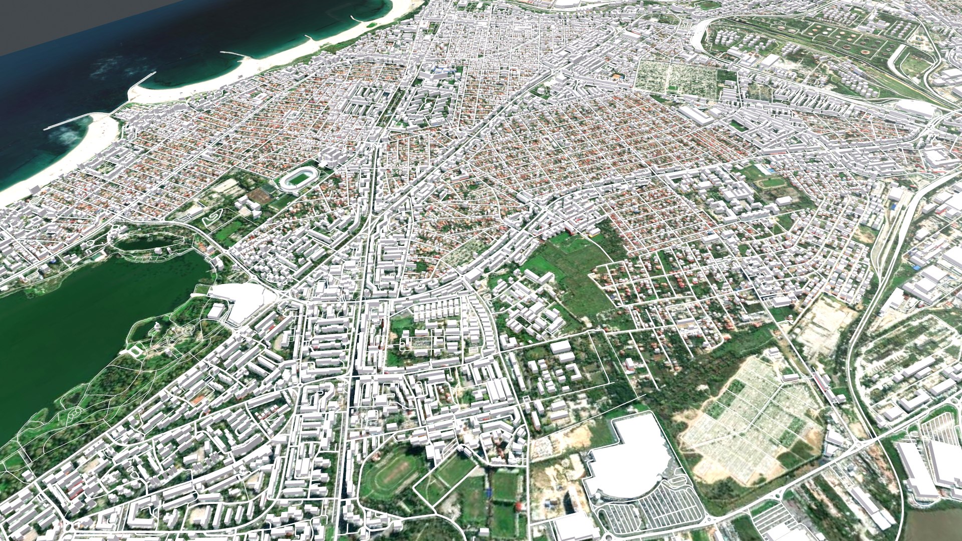 Cityscape Constanta Romania Model - TurboSquid 1747048