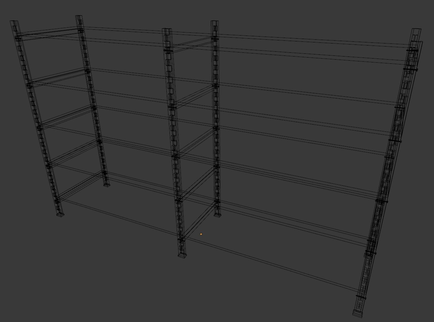 Warehouse shelf 3D - TurboSquid 1359976