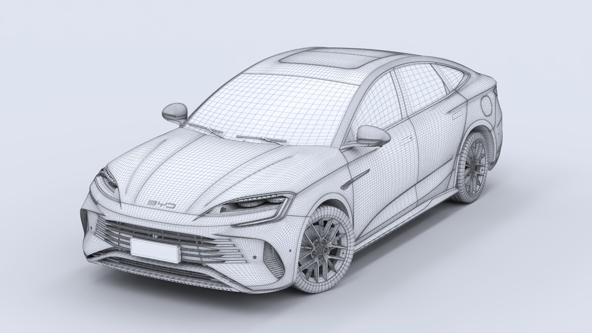 3D 2024 BYD Seal DM-i - TurboSquid 2264529
