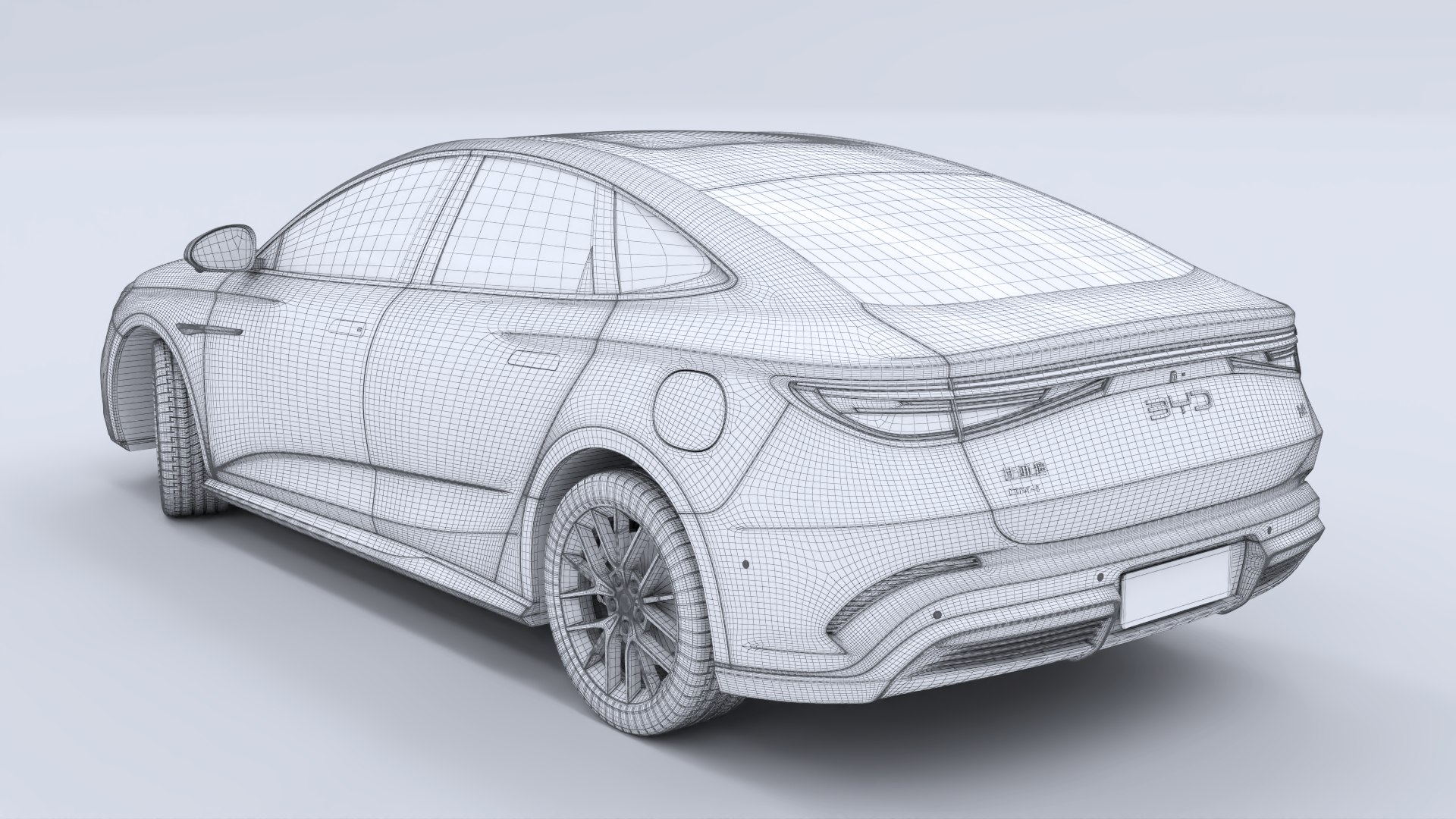 3D 2024 BYD Seal DM-i - TurboSquid 2264529