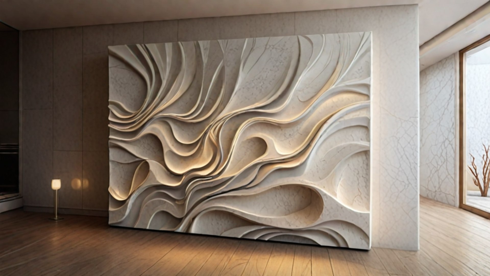 3D Modern Panel Wall Decor Set Relief Stl Mural CNC 185 - TurboSquid 2389697