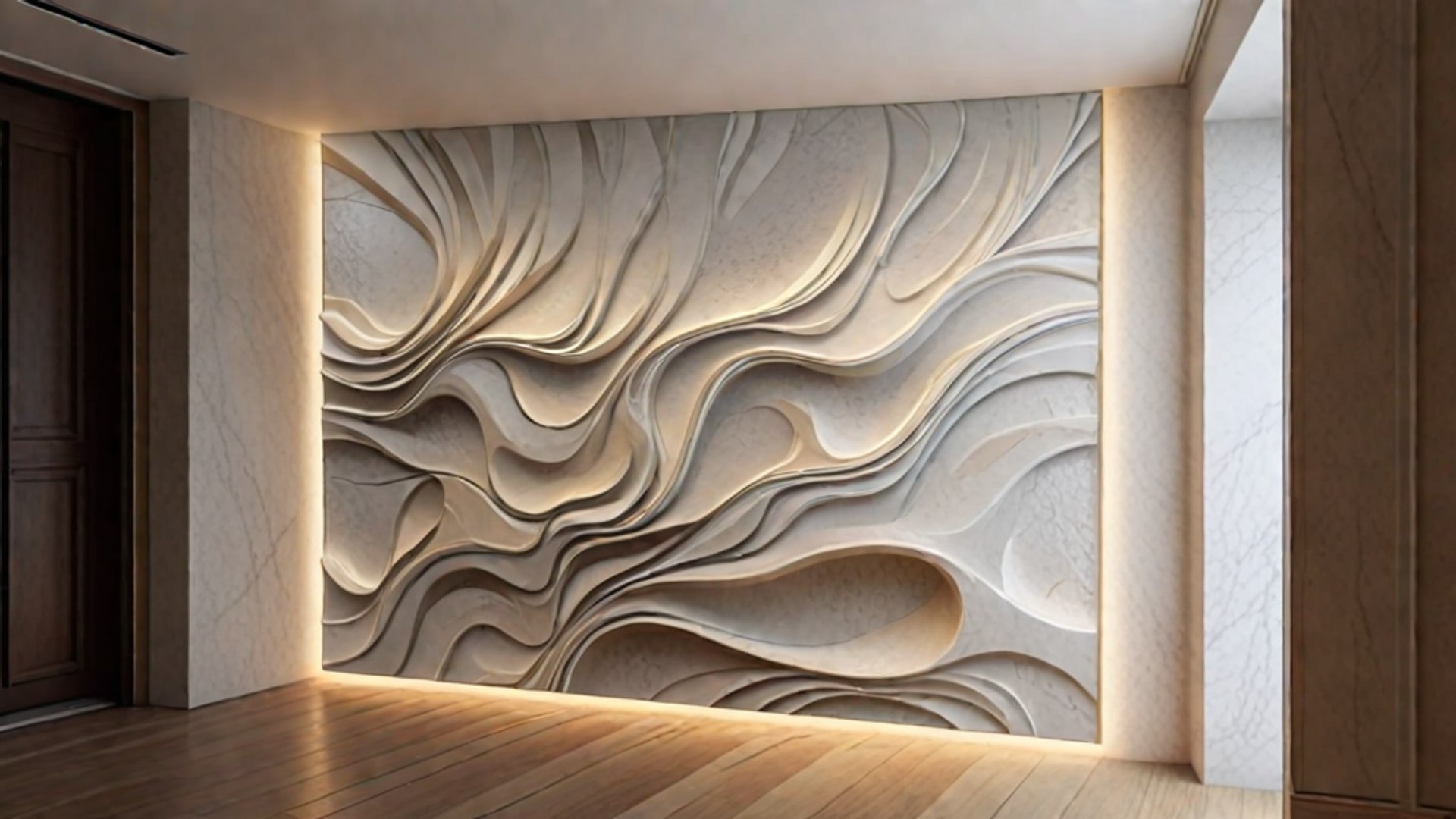 3D Modern Panel Wall Decor Set Relief Stl Mural CNC 185 - TurboSquid 2389697