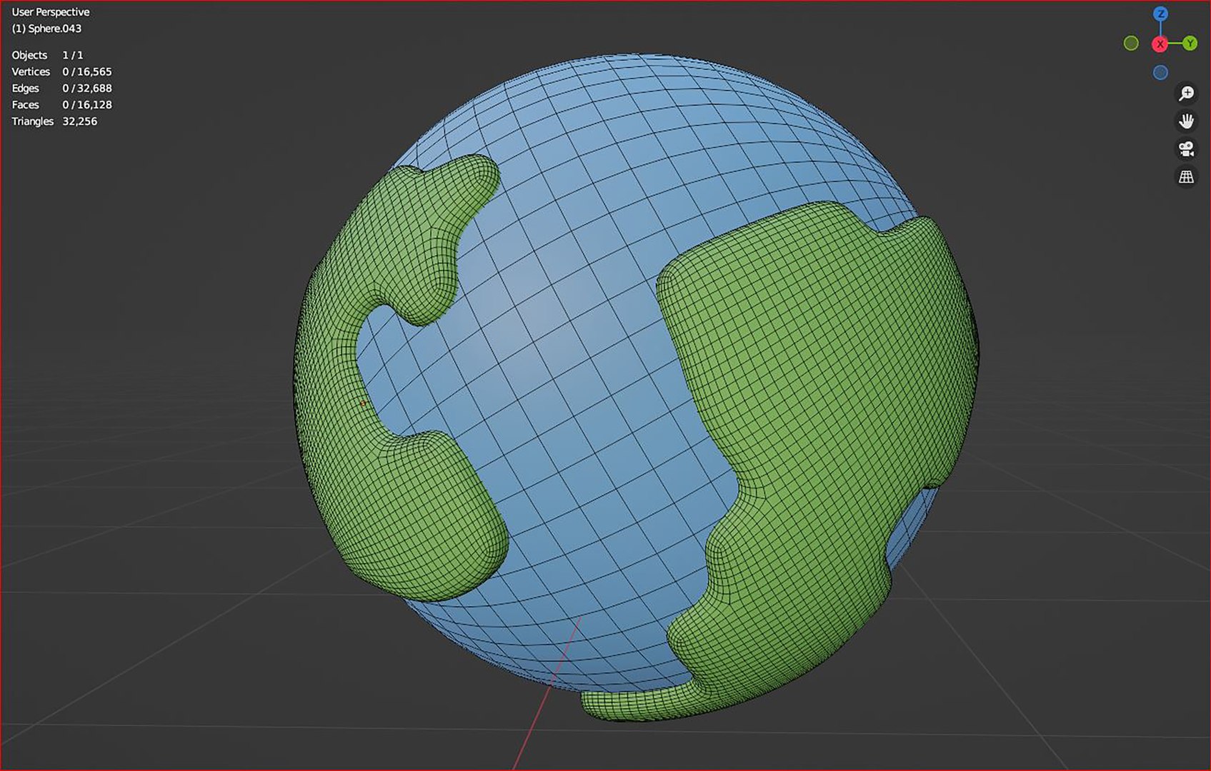 3D cartoon planet earth icon - TurboSquid 2074873