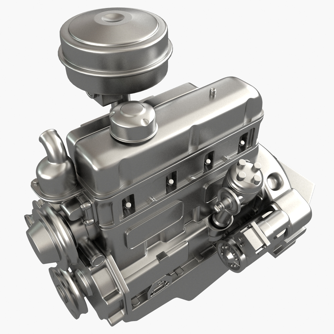 engine modelled 3ds