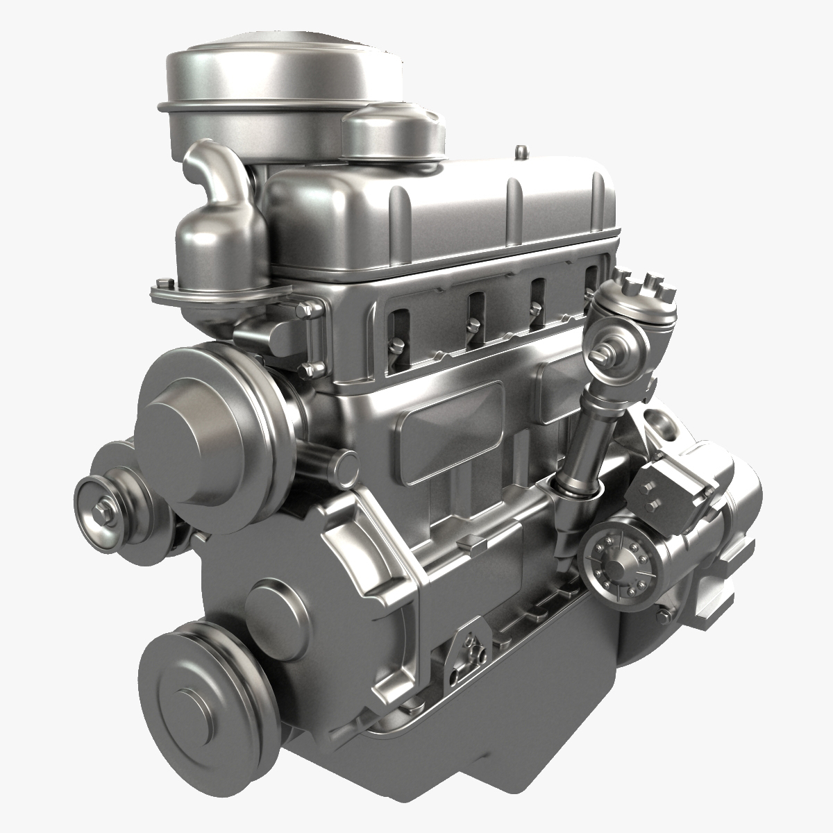 engine modelled 3ds