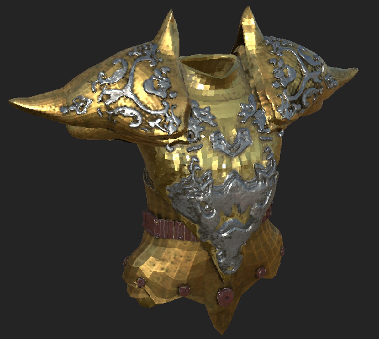 3D Fantasy Armor Model - TurboSquid 1276289