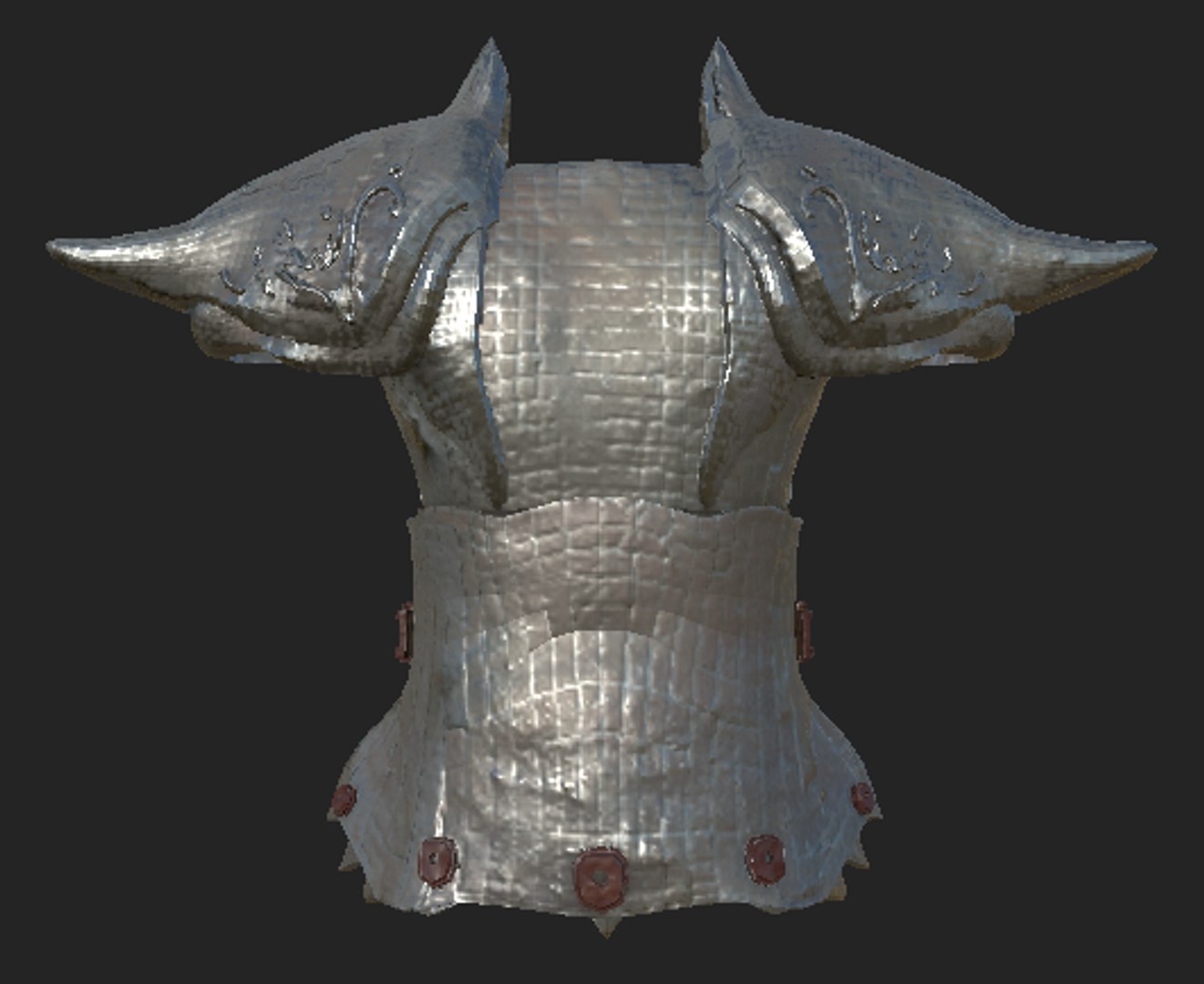 3D Fantasy Armor Model - TurboSquid 1276289