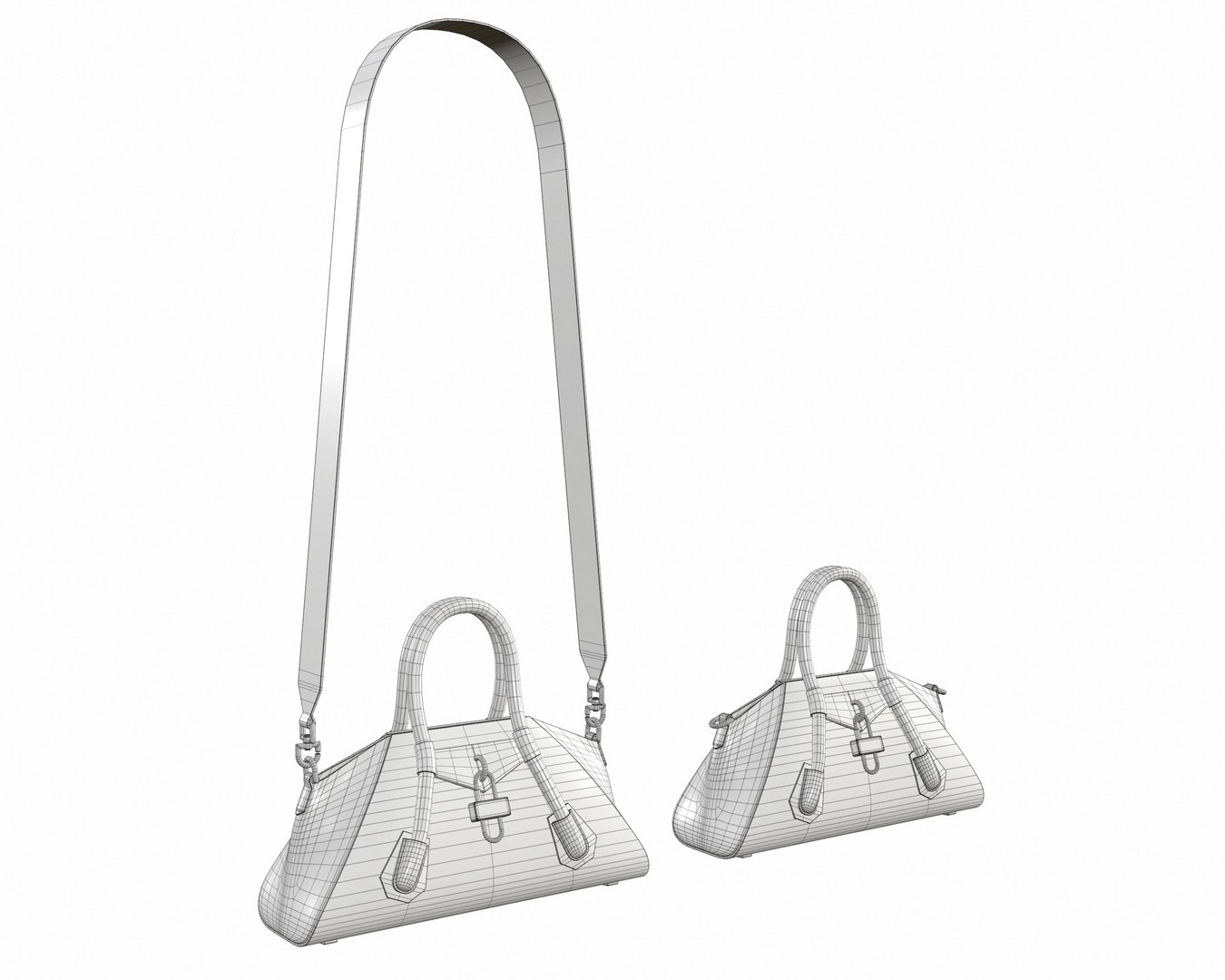 Givenchy Mini Antigona Bag Purple 3D - TurboSquid 2297024