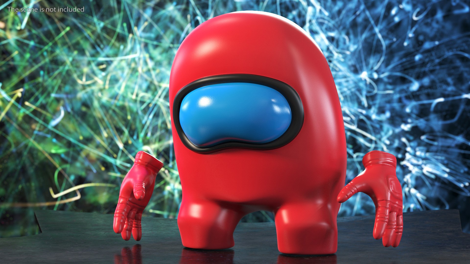 Among Us Character Red Rigged For Modo 3D - TurboSquid 2011966
