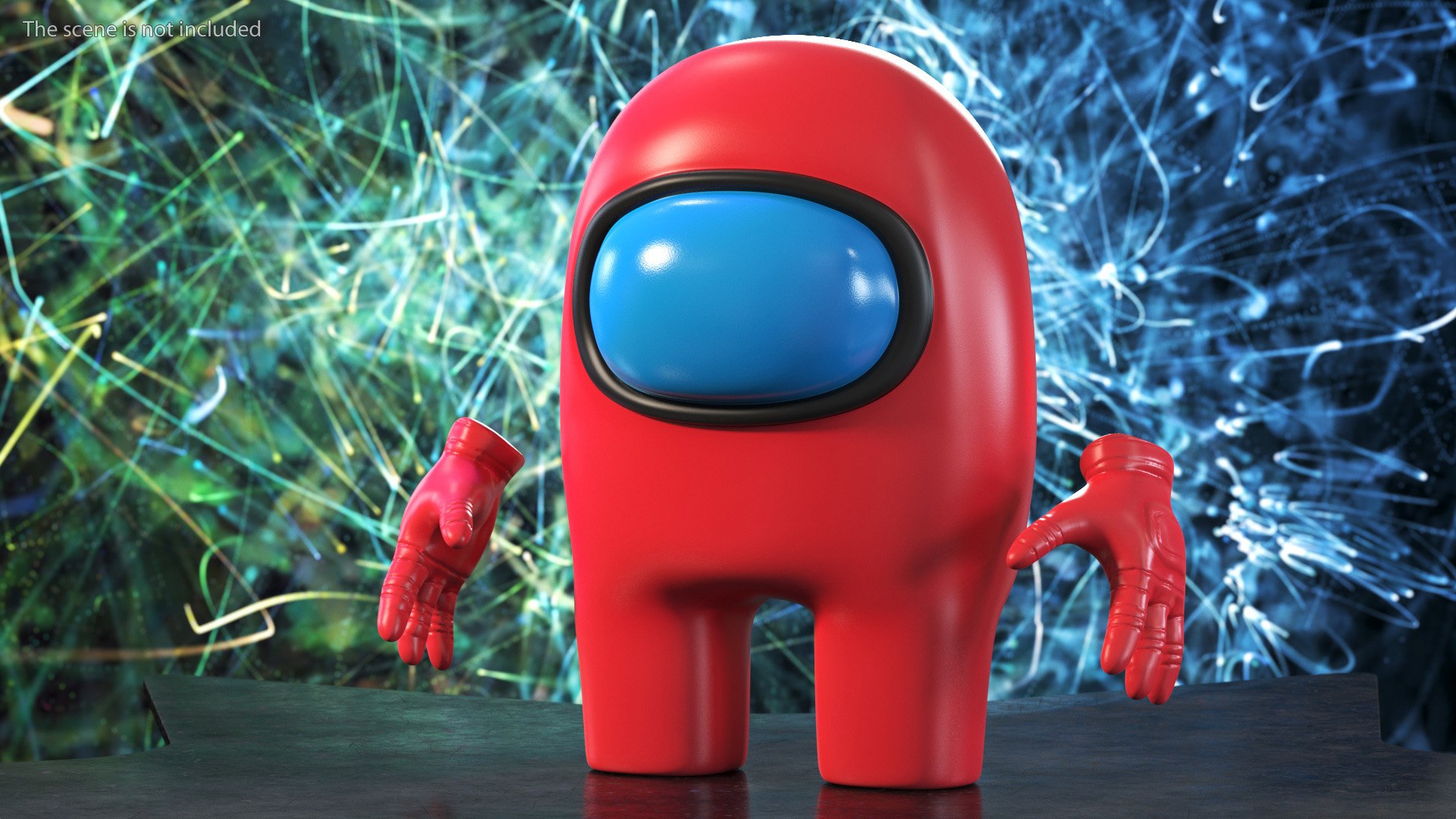 Among Us Character Red Rigged For Modo 3D - TurboSquid 2011966