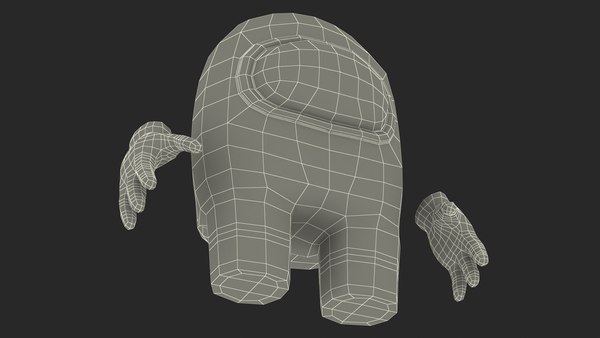 Among Us Character Red Rigged for Modo 3D - TurboSquid 2011966