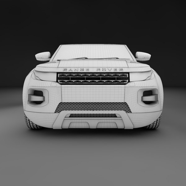 range rover evoque 3d 3ds