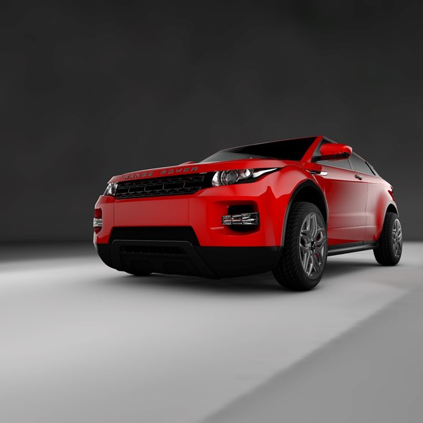 range rover evoque 3d 3ds