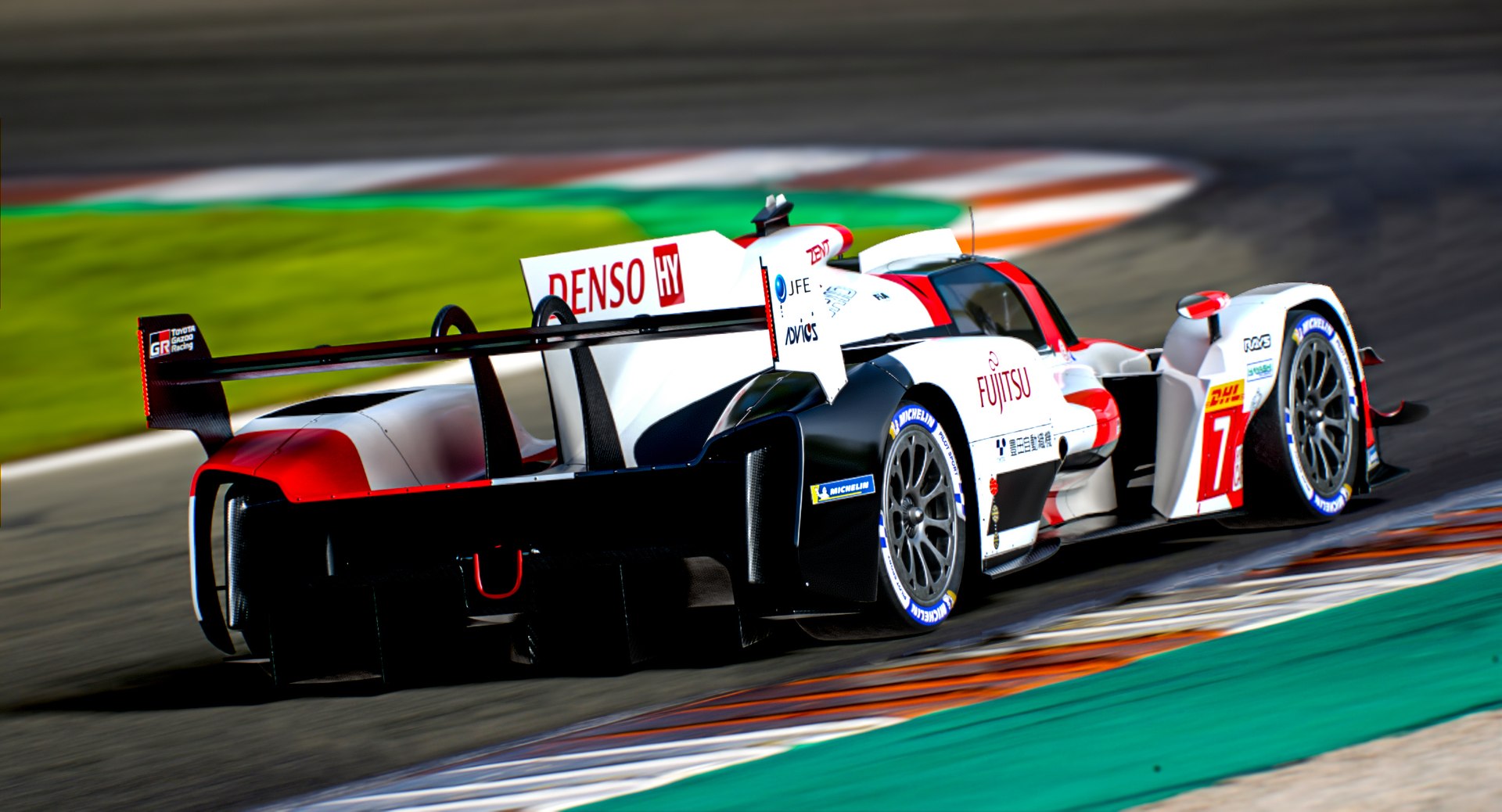 3D Toyota GR010 Hybrid LMH Hypercar WEC Season 2023 - TurboSquid 2068658