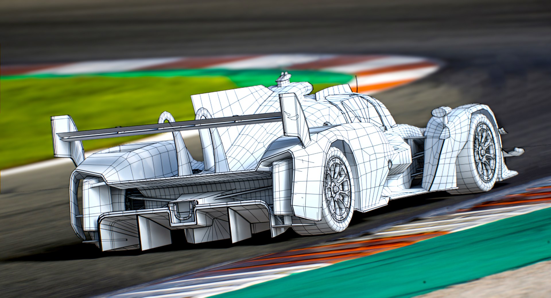 3D Toyota GR010 Hybrid LMH Hypercar WEC Season 2023 - TurboSquid 2068658