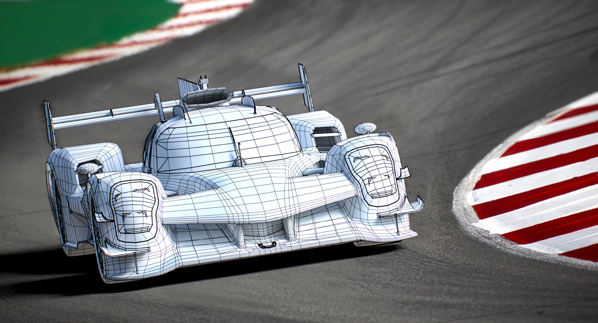 3D Toyota GR010 Hybrid LMH Hypercar WEC Season 2023 - TurboSquid 2068658