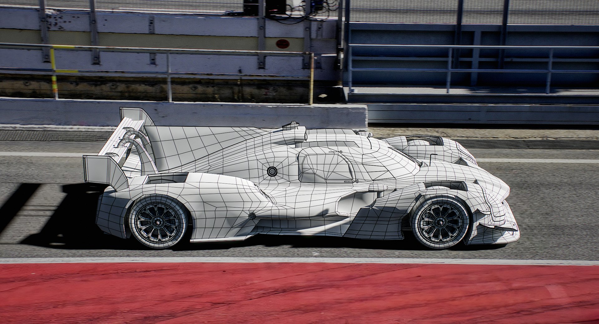 3D Toyota GR010 Hybrid LMH Hypercar WEC Season 2023 - TurboSquid 2068658